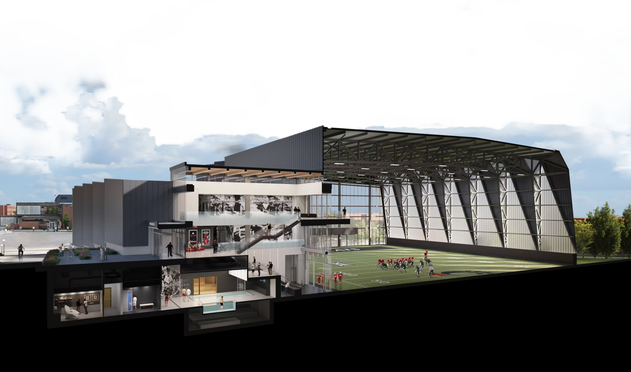 Indoor Practice Facility & Performance Center – Cincinnati Athletics